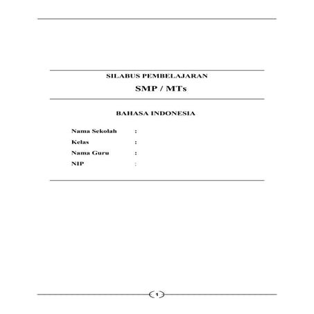 SILABUS BINDO KELALS 7 lurikulum merdeka.doc