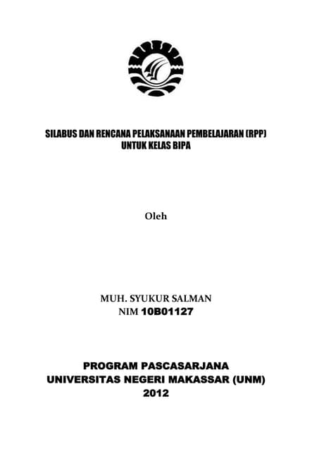 RPP BIPA | PDF