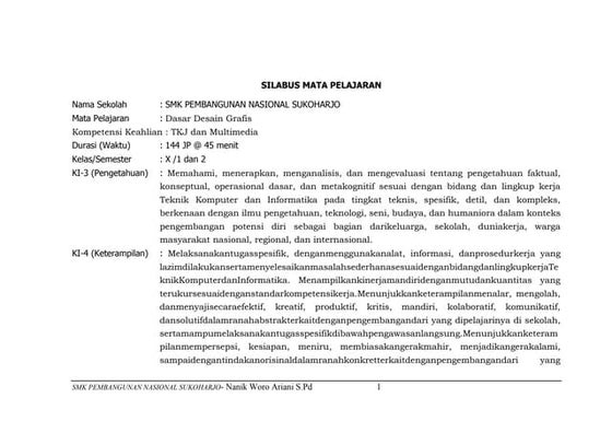 2. SILABUS Dasar Desain Grafis.pdf