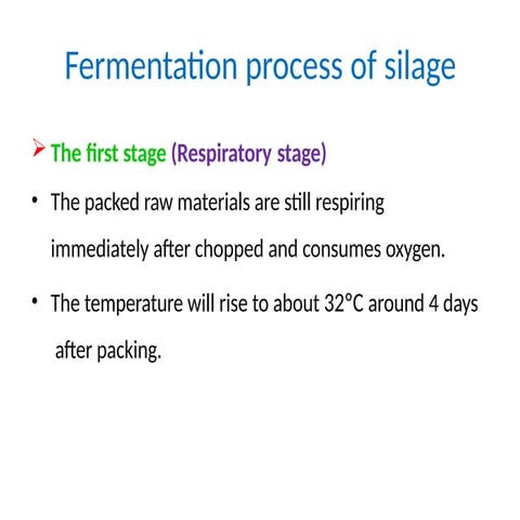 Silage | PPTX