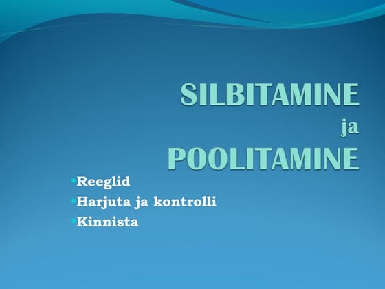 Lugema ja kirjutama õpetamine | PPT