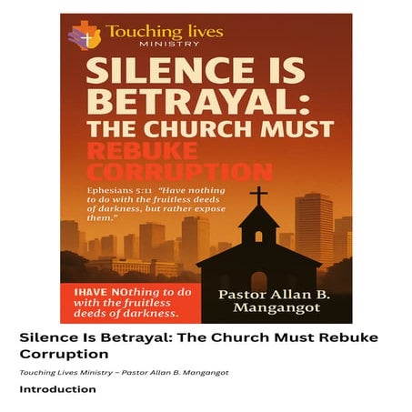 Silence Is Betrayal The Church Must Rebuke Corruption_20250915_092128 ...