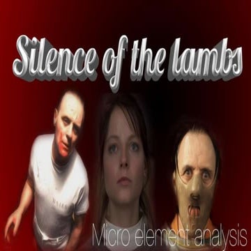 Textual Analysis of the Silence of the Lambs (1991) | PPTX
