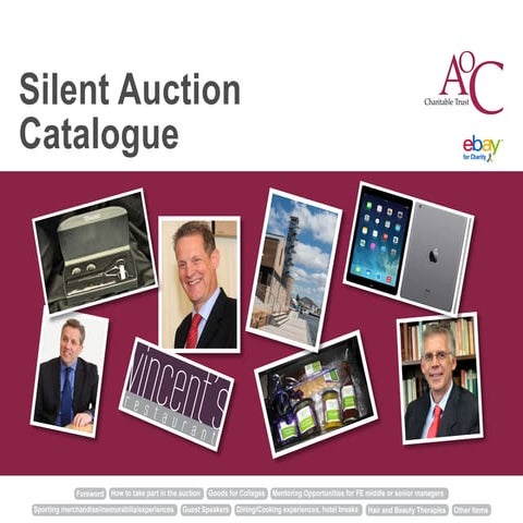 Silent auction 2014 | PPT
