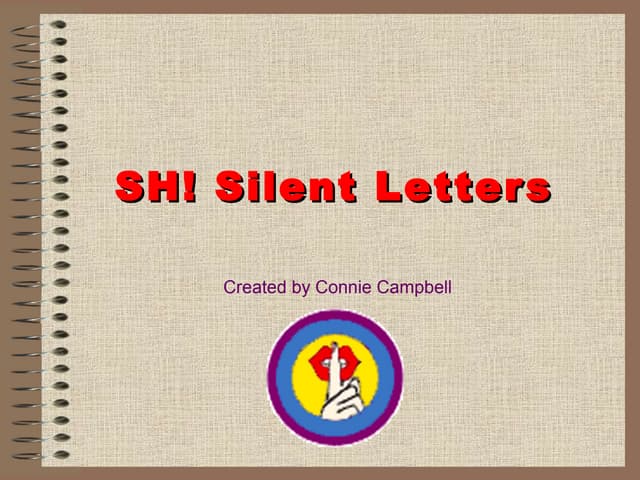 Silent letters | PPT