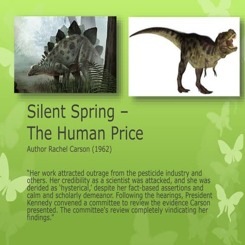 Silent spring | PPTX