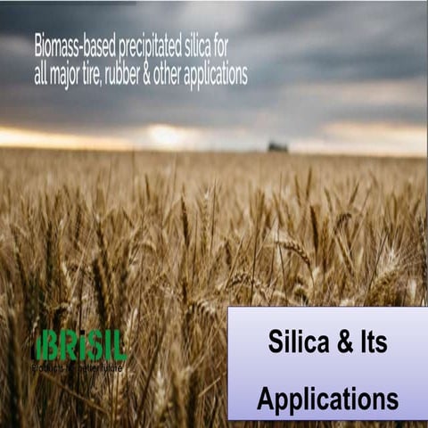 Silica & its applications | PPTX