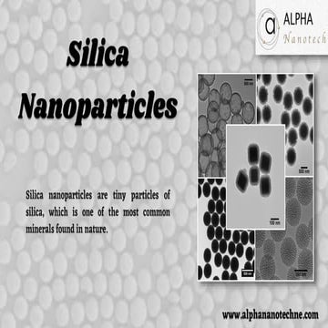 Silica Nanoparticles.pptx
