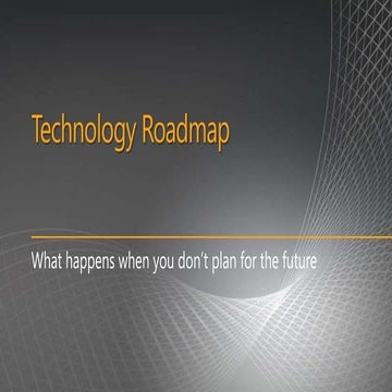 2014 technology roadmap slides | PPTX