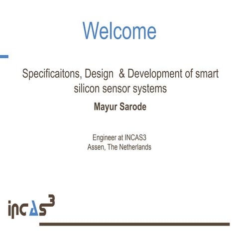 Silicon sensors final_prsentation | PPTX