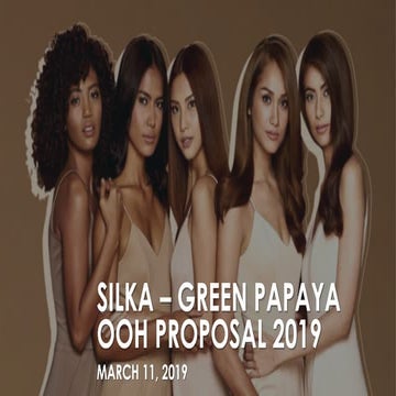 Sample Pitch Presentation for Silka OOH | PDF