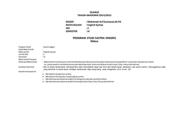 silabus-nahwu-shorof-gramar bahasa arab.doc