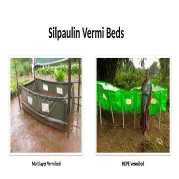 Silpaulin vermibed | Vermicompost Bed | Silpaulin | PPTX