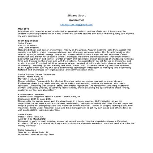 Stacey King Resume | DOCX