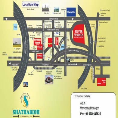 Shathabdhi Townships Silver Springs Route Map | PDF
