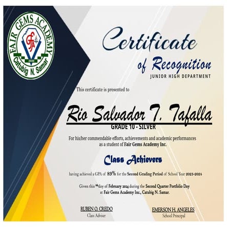 SILVER Class Achievers - Copy 12345.pptx