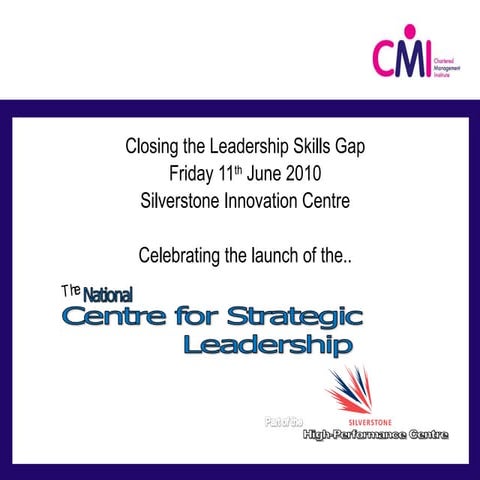Closing the Leadership Skills Gap | PPT