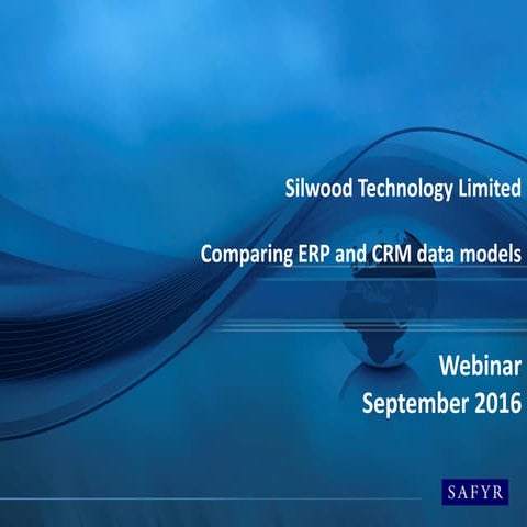 Using Safyr to find SAP data models | PPTX