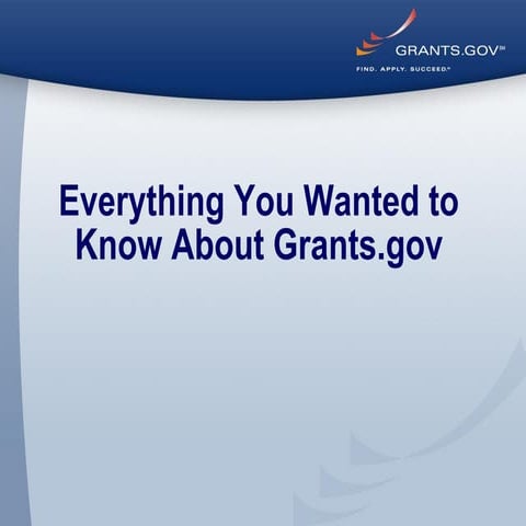 Grant Writing for Law Enforcement | PPTX