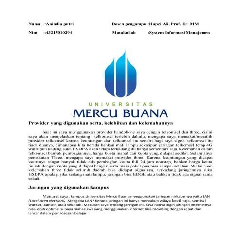 Sim, anindia putri , hapzi ali, tugas uts, universitas mercu buana ...