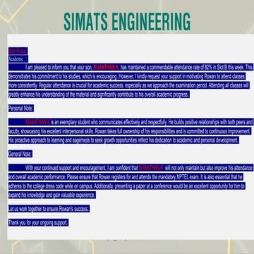 simats NIJANTHAN GPDM.pdf engineeri anng | PPT