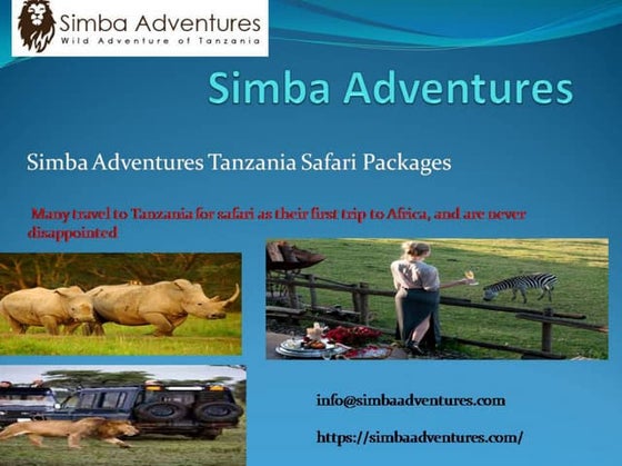 Simba adventures | PPT