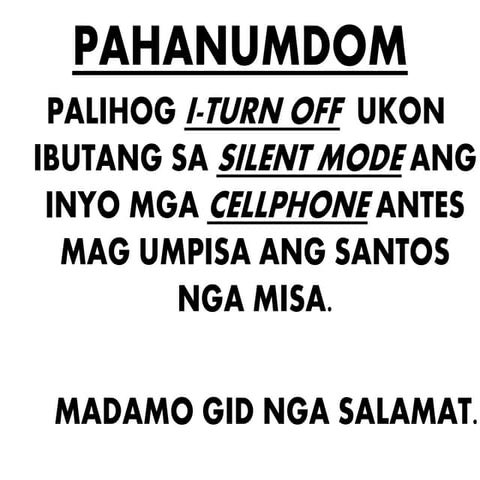 Tagalog Missal Reviewer (Gamit para sa Misa) | PPTX