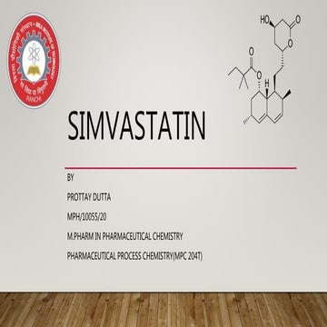 simvastatin | PPTX