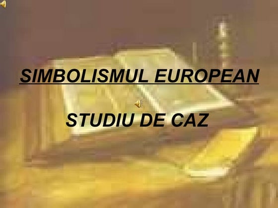Simbolismul si bacovia | DOCX