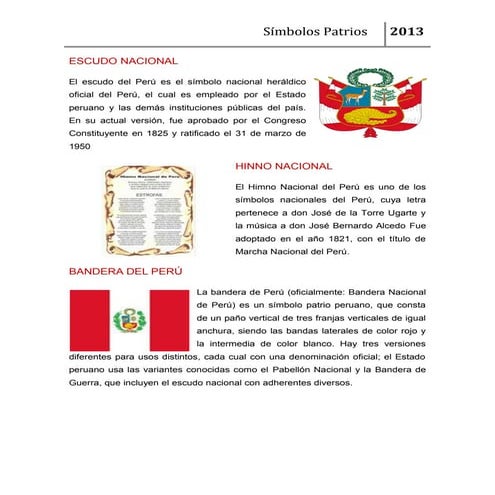 Simbolos patrios | DOC