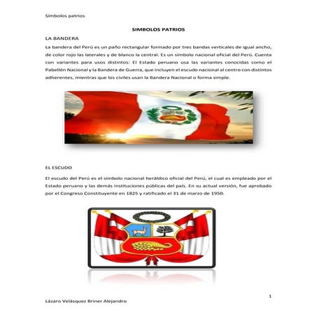 sìmbolos patrios argentinos | PPTX