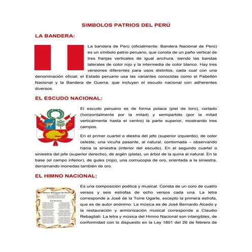 Simbolos patrios | PDF