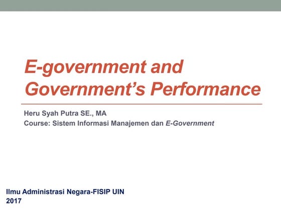 Global e governance | PPT