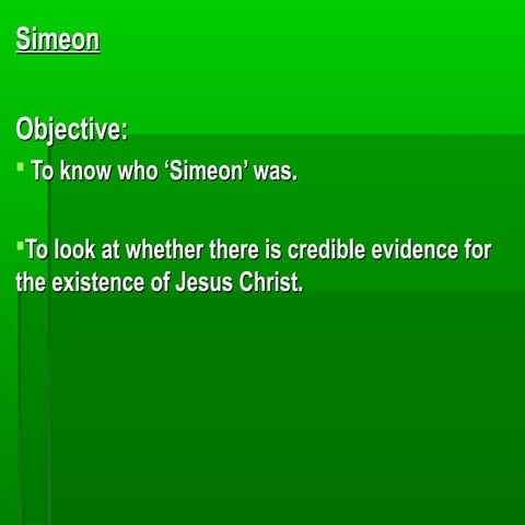 Simeon | PPT