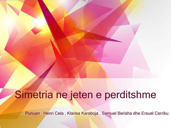 Simetria Ppt