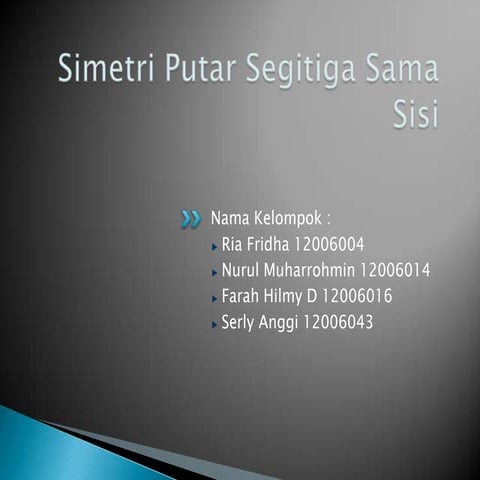 Simetri putar | PPTX