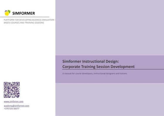 Simformer business simulation platform for corporate | PPT