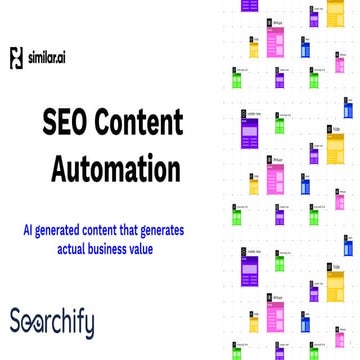 SEO Content Automation | PPT