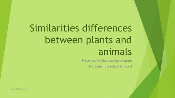 Life processes of animals and plants | PPT