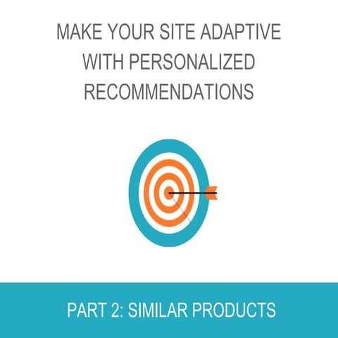 Similar products personalization presentation | PDF