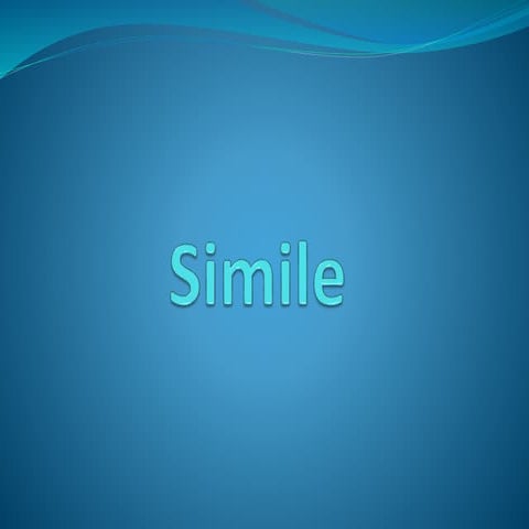 Simile | PPTX