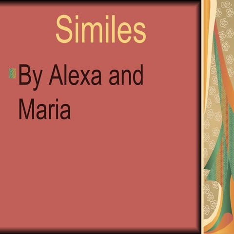 Similes | PPT