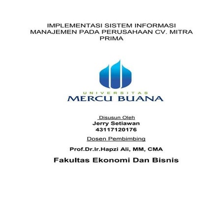 Sim, anindia putri , hapzi ali, tugas uts, universitas mercu buana ...