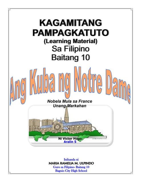 Ang Kuba ng Notre Dame Nobela mula sa.pptx