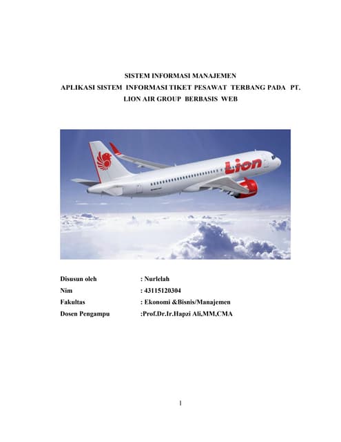 Jurnal perancangan database maskapai penerbangan menggunakan microsoft ...