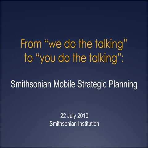 Mli smithsonian powerpoint_jeff_brian_june_17 | PPT