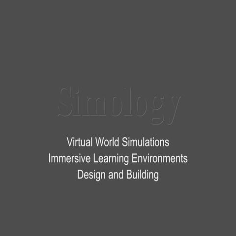 Simology - Simulation Development - Fantasy Builds | PPT