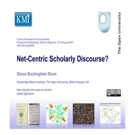 Net-Centric Scholarly Discourse? | PPT
