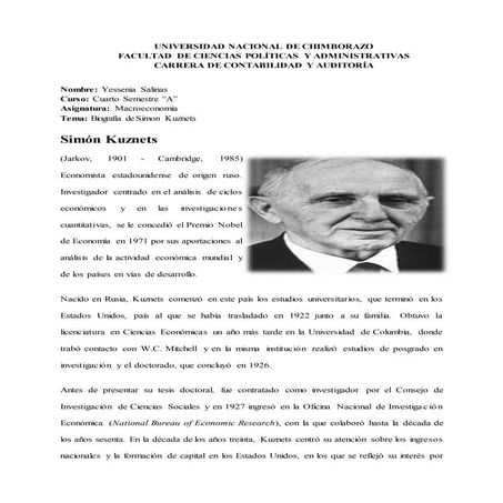 Simon kuznets | DOCX