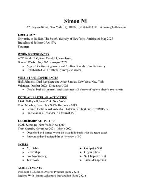 Simonni3 presentations